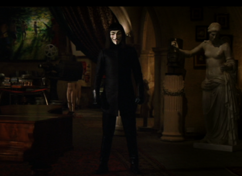 “Beneath this mask there is an idea, Mr. Creedy. And ideas are ...