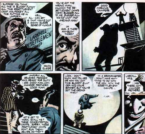 “Beneath this mask there is an idea, Mr. Creedy. And ideas are ...