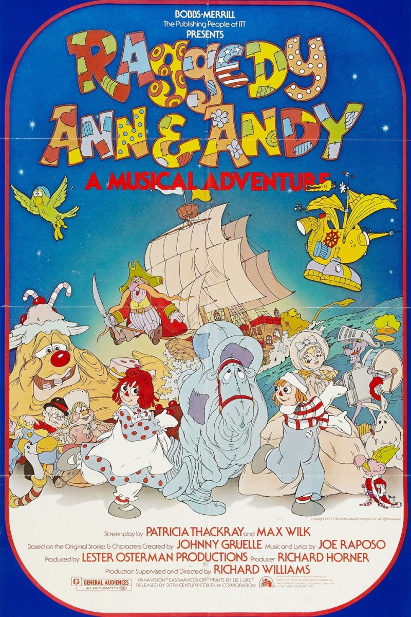 Raggedy Ann & Andy: A Musical Adventure (1977) | unshavedmouse